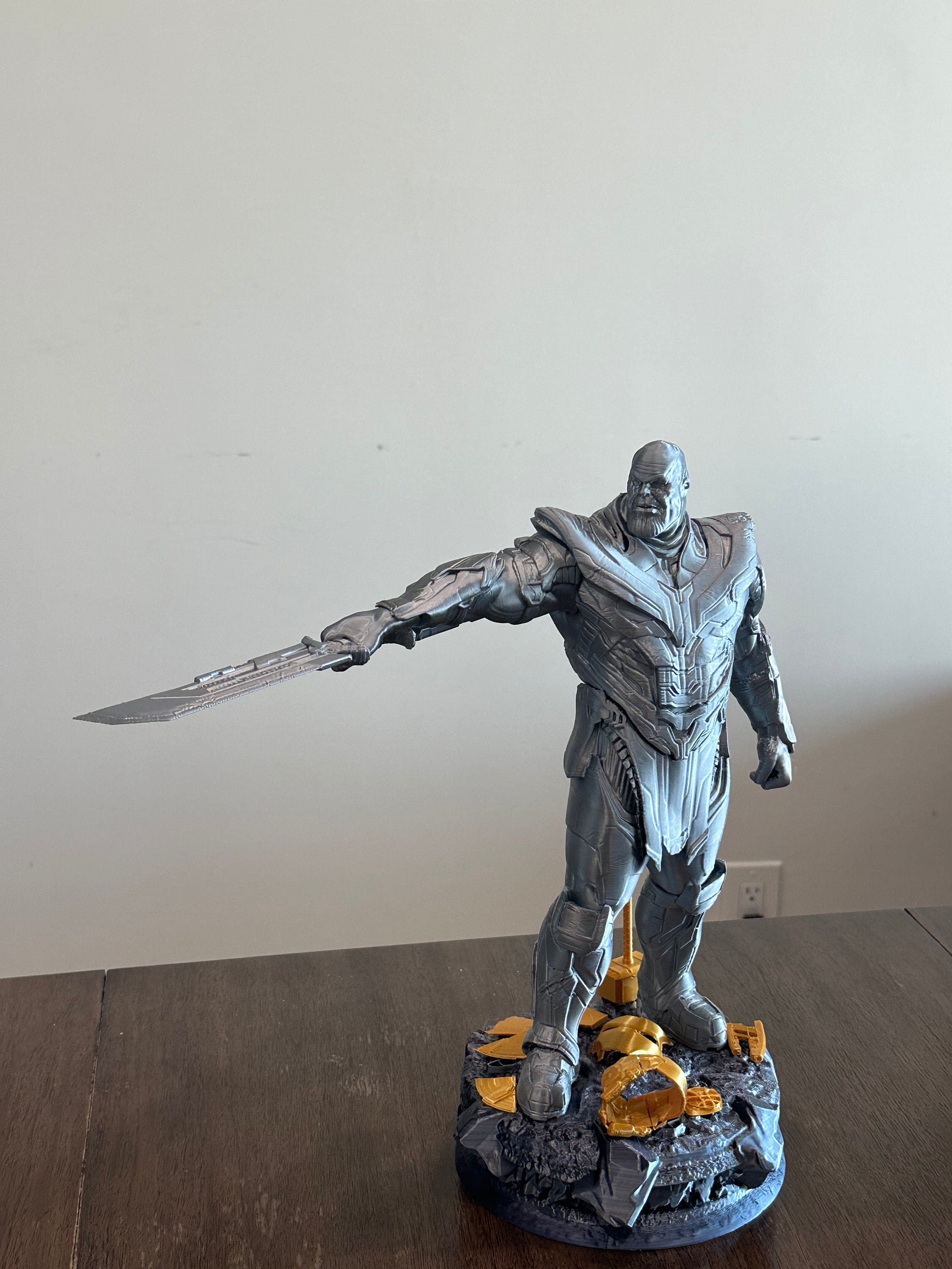 15 Inch Tall 3D Printed Thanos Action Figure - Etsy