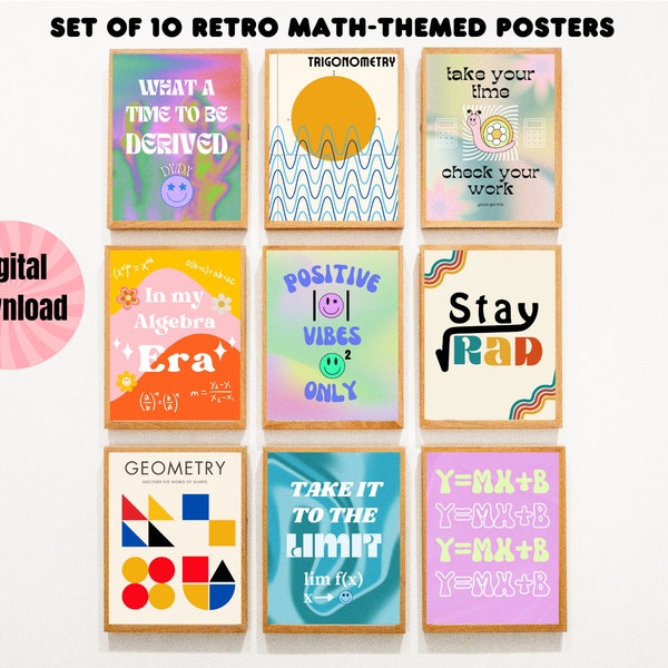 Trigonometry Poster - Etsy