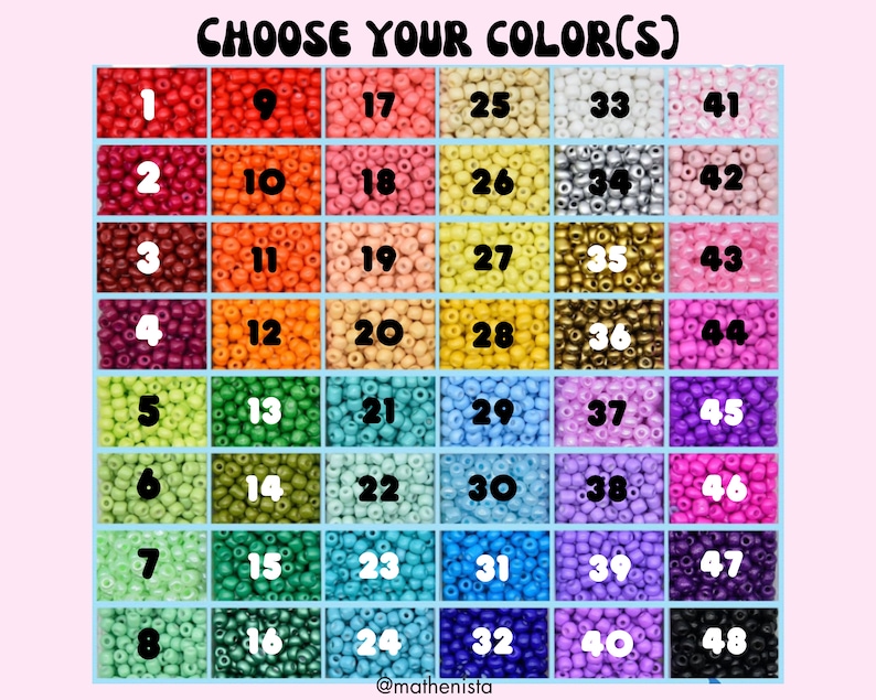 Personalized Math Teacher Beaded Bracelet: STEM Jewelry Gift - Etsy