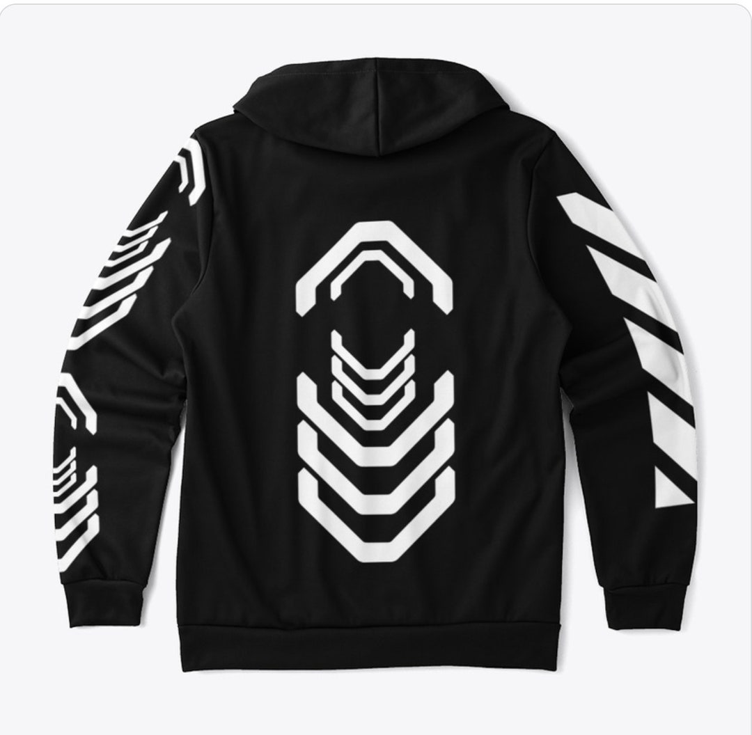 Cyberpunk Exo Spine Hoodie - Etsy