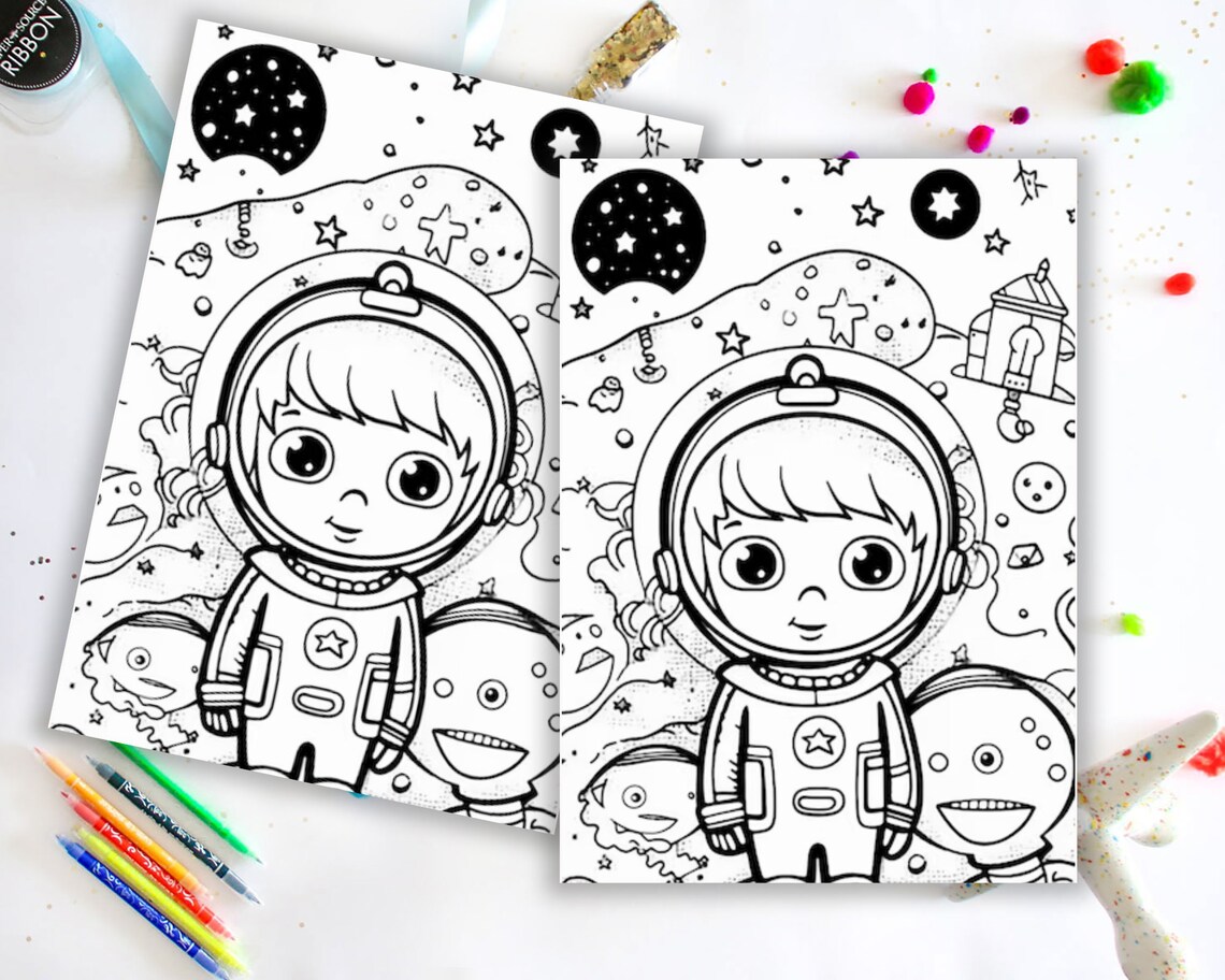 Kids Activity Pages, Colouring Page, Kids Colouring Page - Etsy