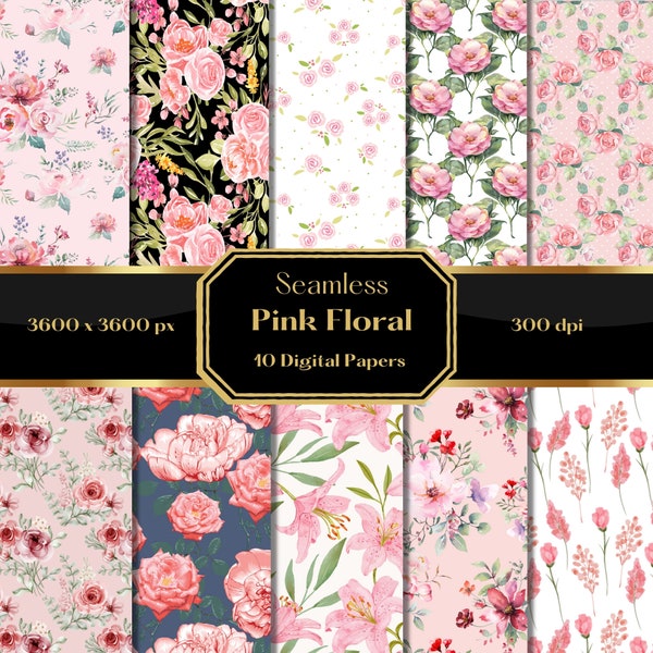 Printable Digital Paper - Etsy