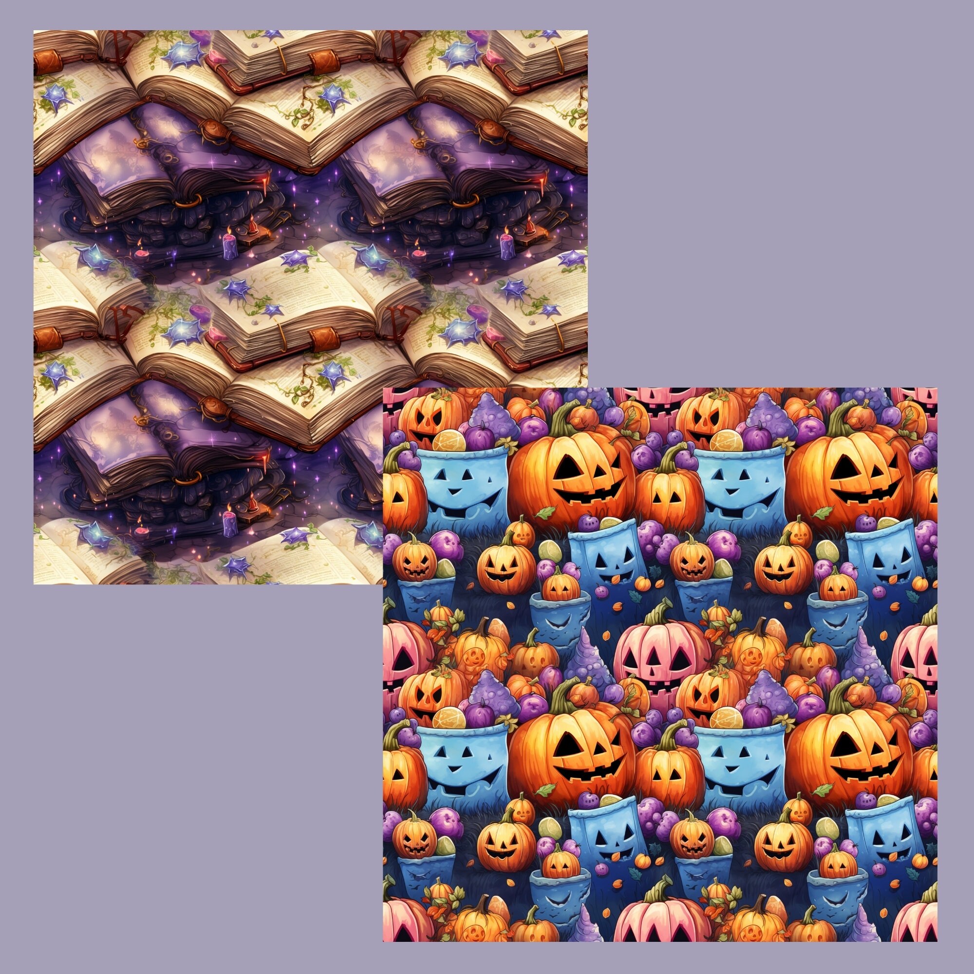 Halloween Digital Paper, Spooky Halloween Background, Halloween ...