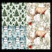 Watercolor Christmas Digital Paper, Seamless Printable Scrapbook Paper ...