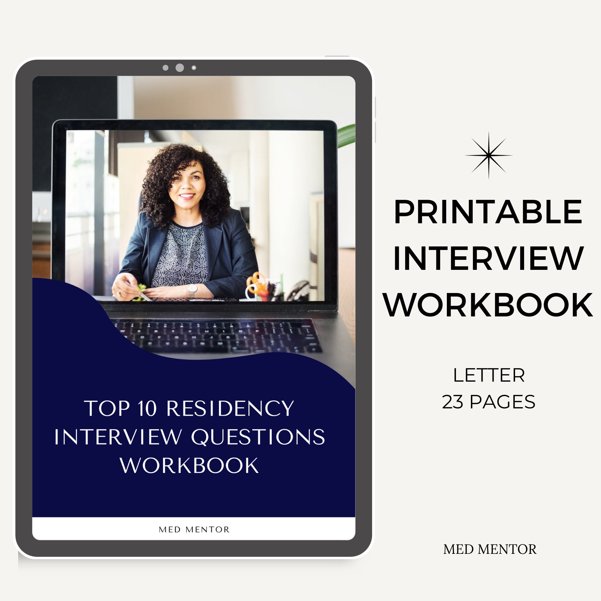 Medical Residency Interview Question Workbook and Prep Guide - Etsy
