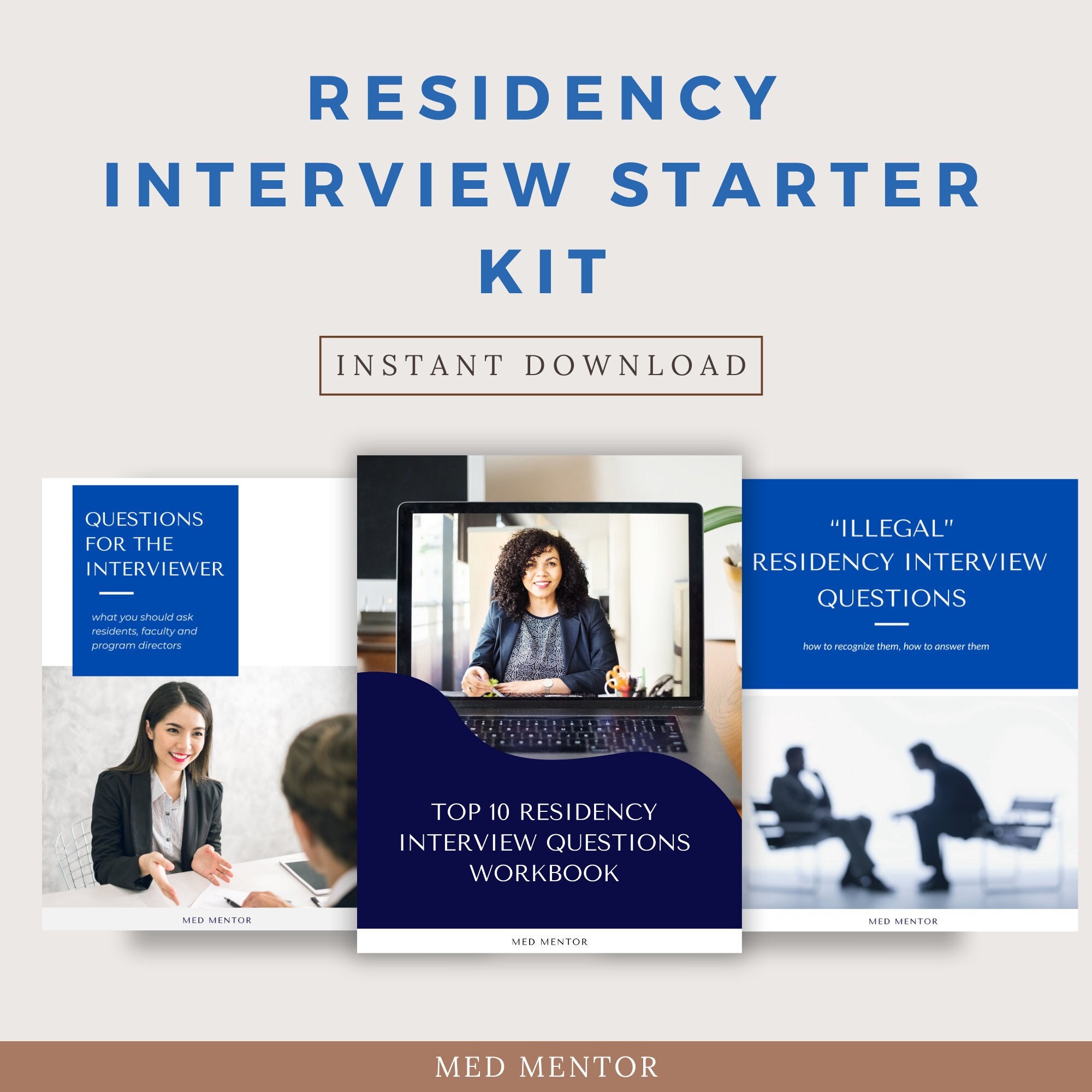 Medical Residency Interview Question Workbook and Prep Guide - Etsy