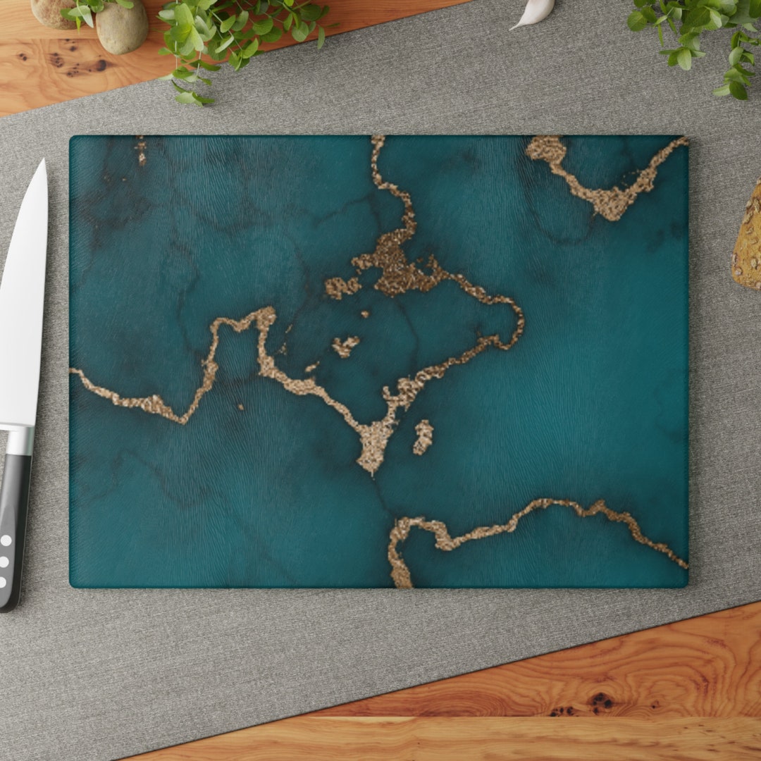 Glass Cutting Board, Custom Glass Cutting Board, Personalized Chopping ...