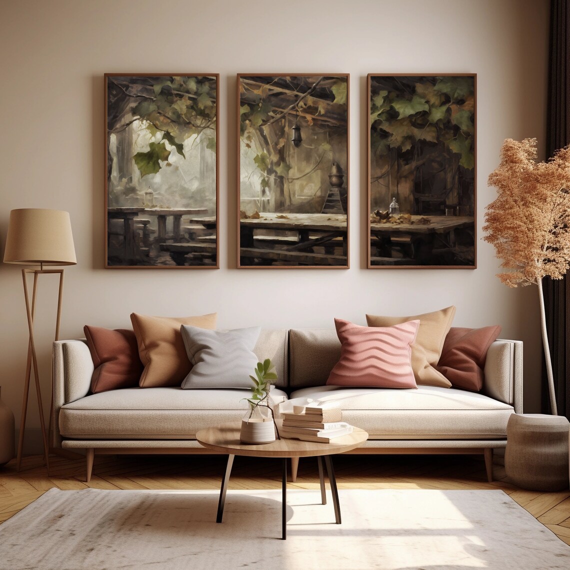 Restaurant Art 3 Piece Vintage Wall Art, Restaurant Set of 3 Prints ...
