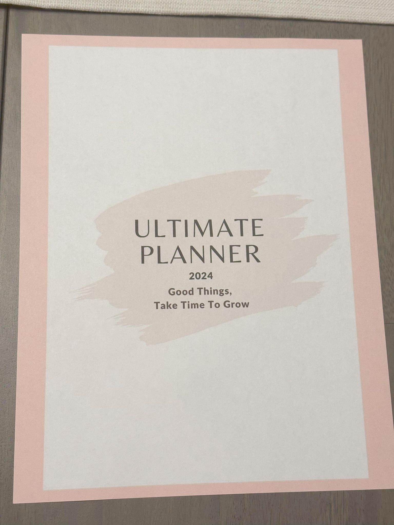 3 in 1 Ultimate Planner for 2024 Weekly Planner, Monthly Budget Planner ...