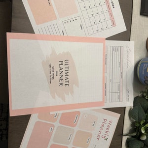 3 in 1 Ultimate Planner for 2024 Weekly Planner, Monthly Budget Planner ...