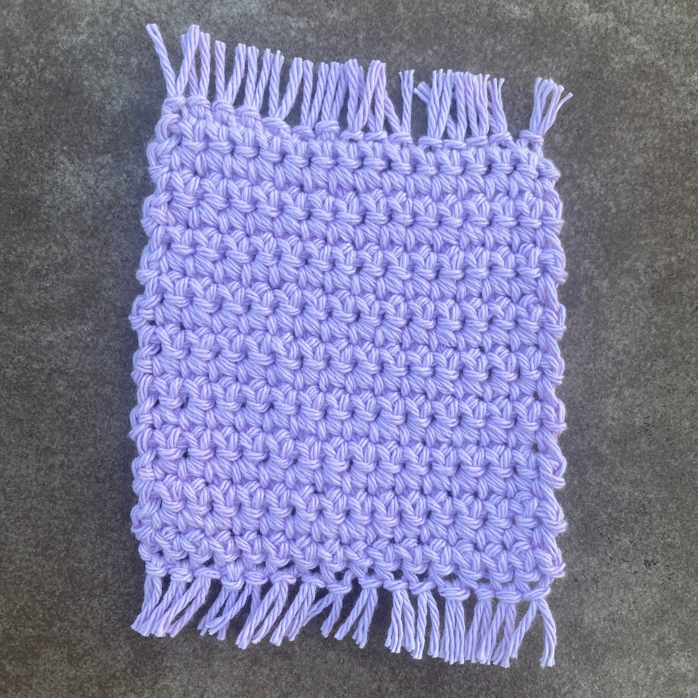 Crochet Coaster/mug Rug - Etsy