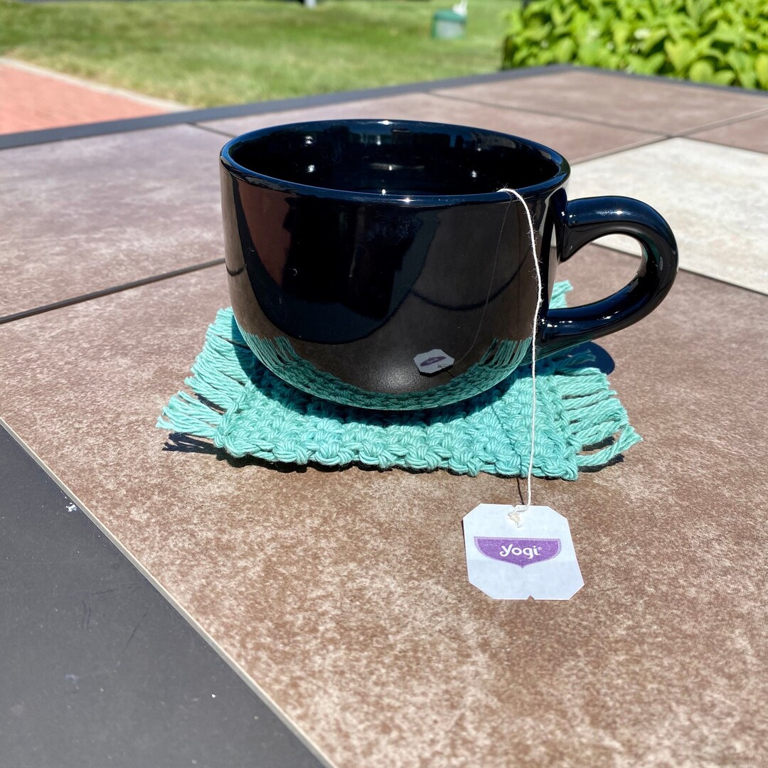 Crochet Coaster/mug Rug - Etsy