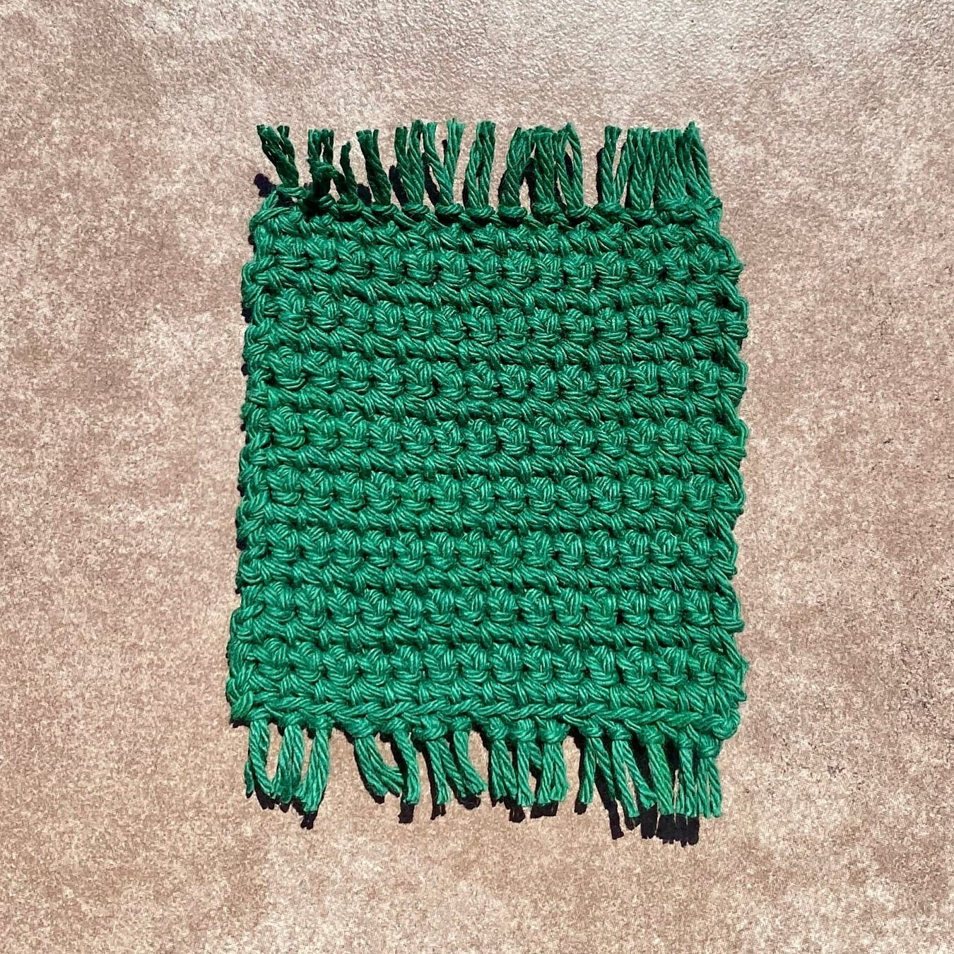 Crochet Coaster/mug Rug - Etsy