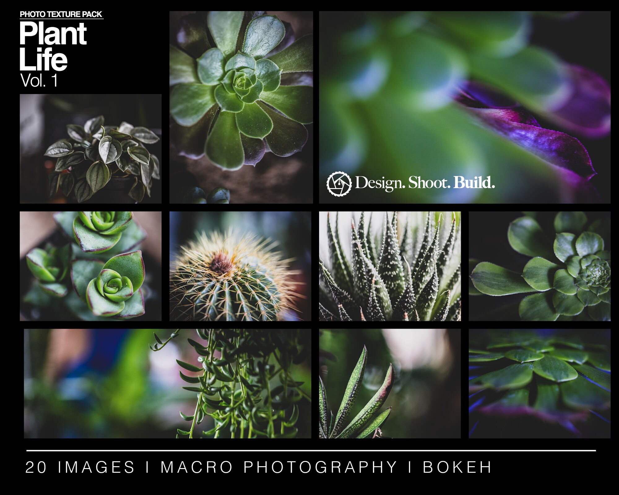 Plant Life Vol. 1 Photo Texture Pack - Etsy