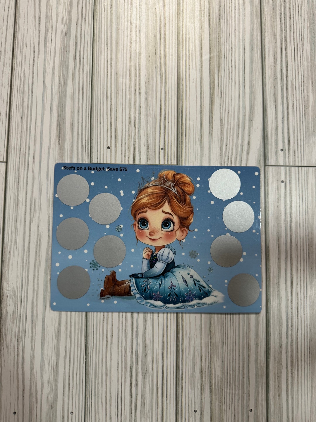 Anna Scratch off Savings Challenge - Etsy