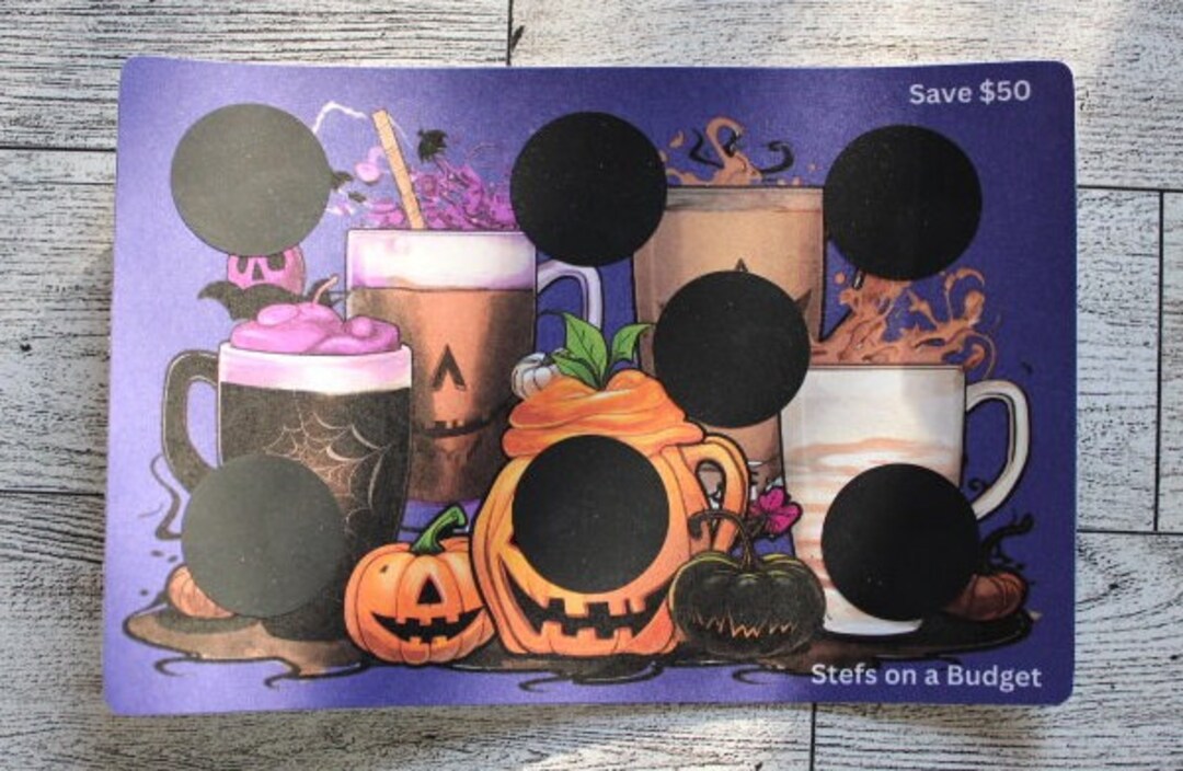 Halloween Scratch Off - Etsy