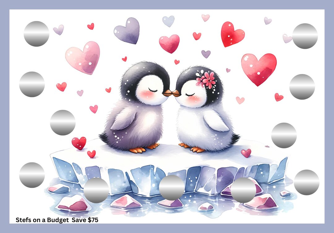 Love Birds! Scratch off Savings Challenge - Etsy