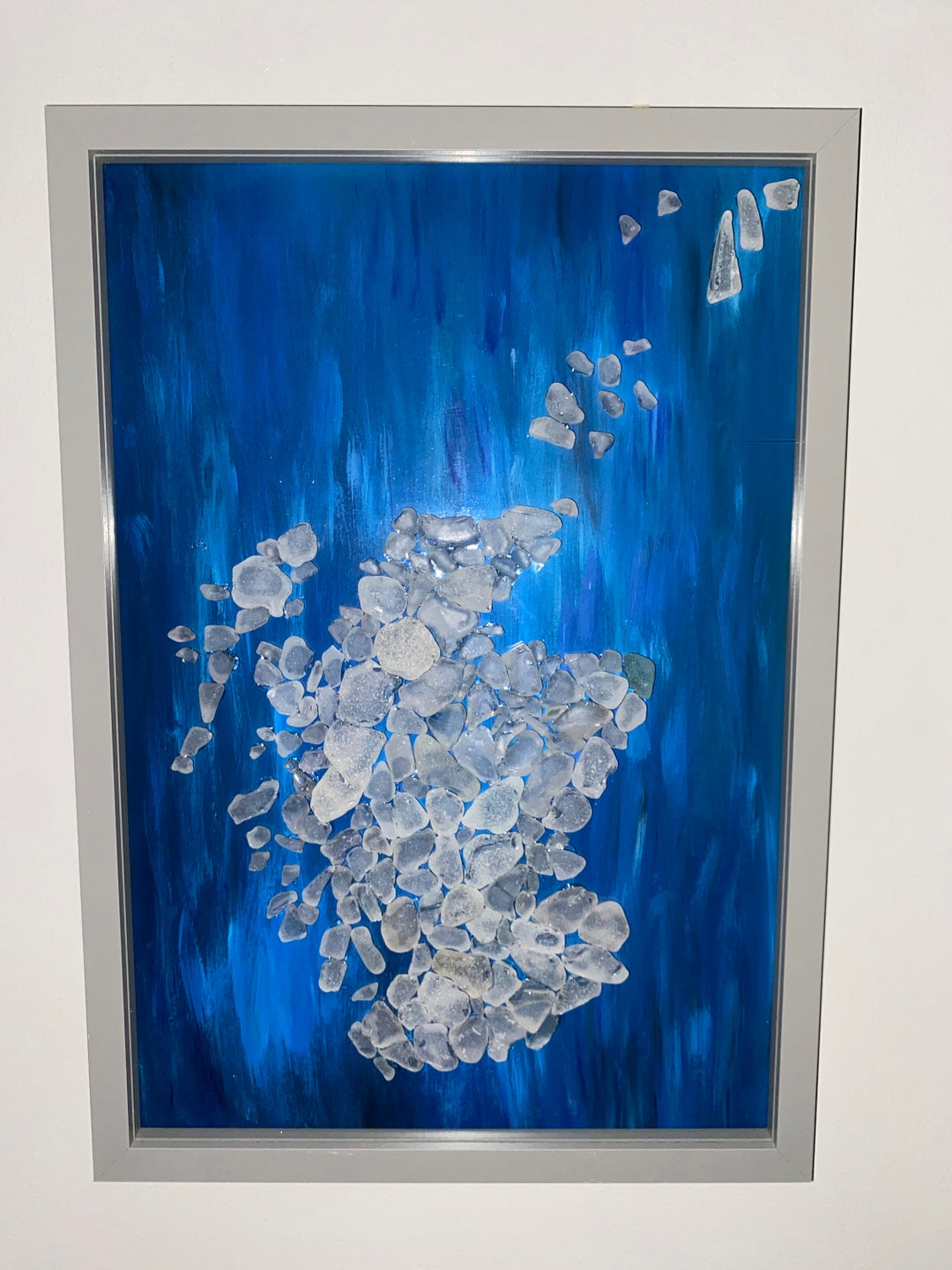 Scotland Map in Sea Glass - Etsy