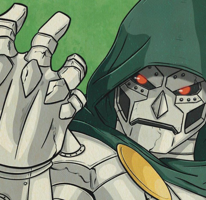Doctor Doom - Solo Poster - Etsy Canada