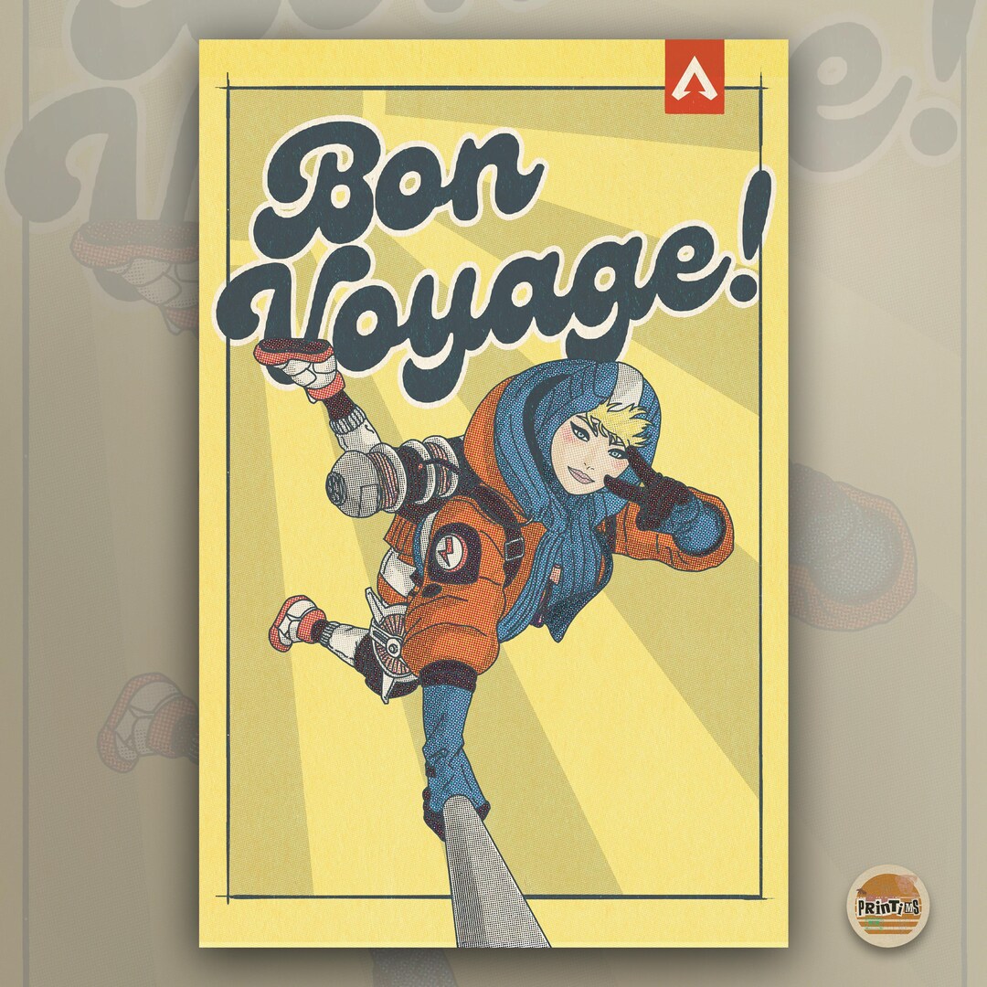 Apex Legends - Wattson "bon Voyage" Poster - Etsy
