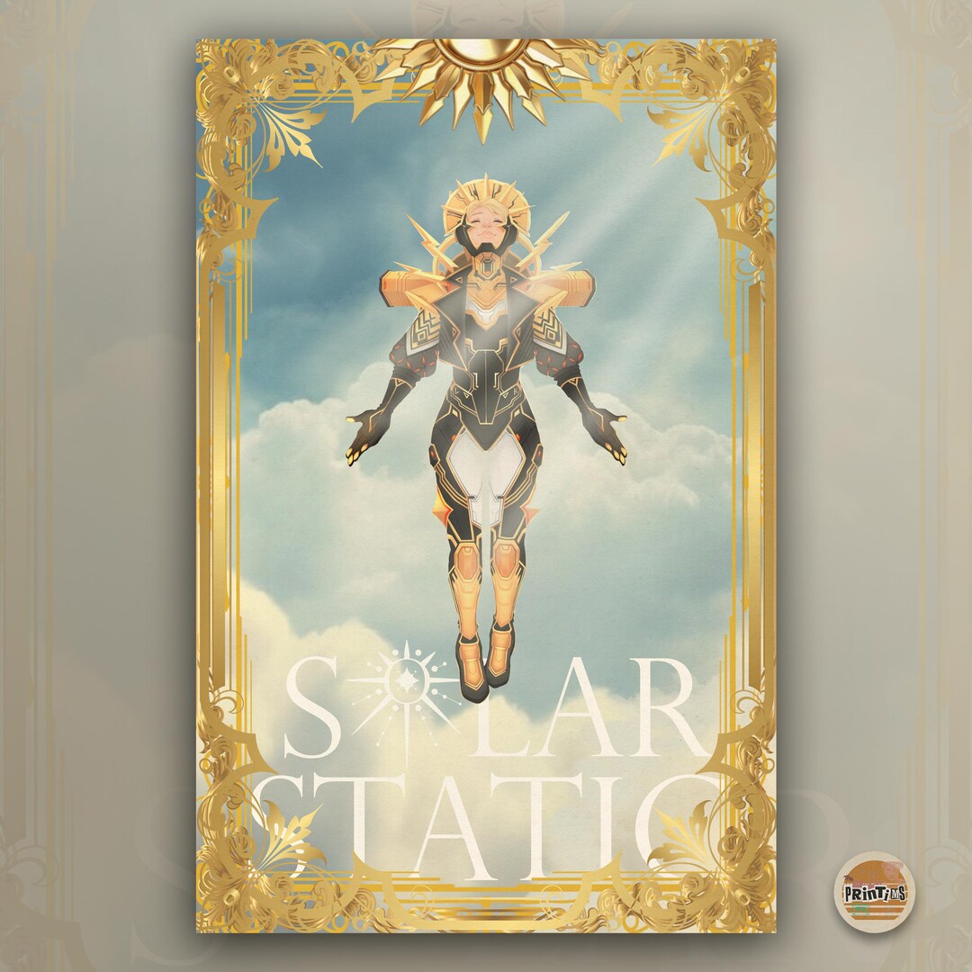 Apex Legends - Wattson "solar Static" Poster - Etsy