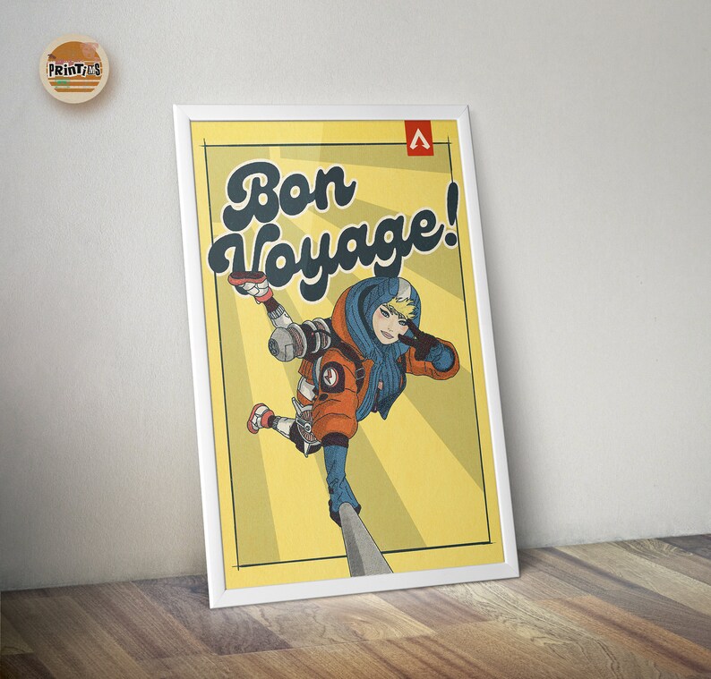 Apex Legends - Wattson "bon Voyage" Poster - Etsy
