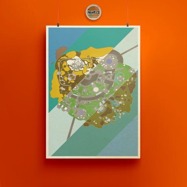 Apex Legends Map Posters - Etsy