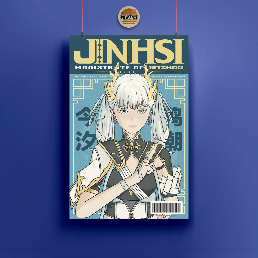 Wuthering Waves - Jinhsi "anime Pop Art" Poster - Etsy