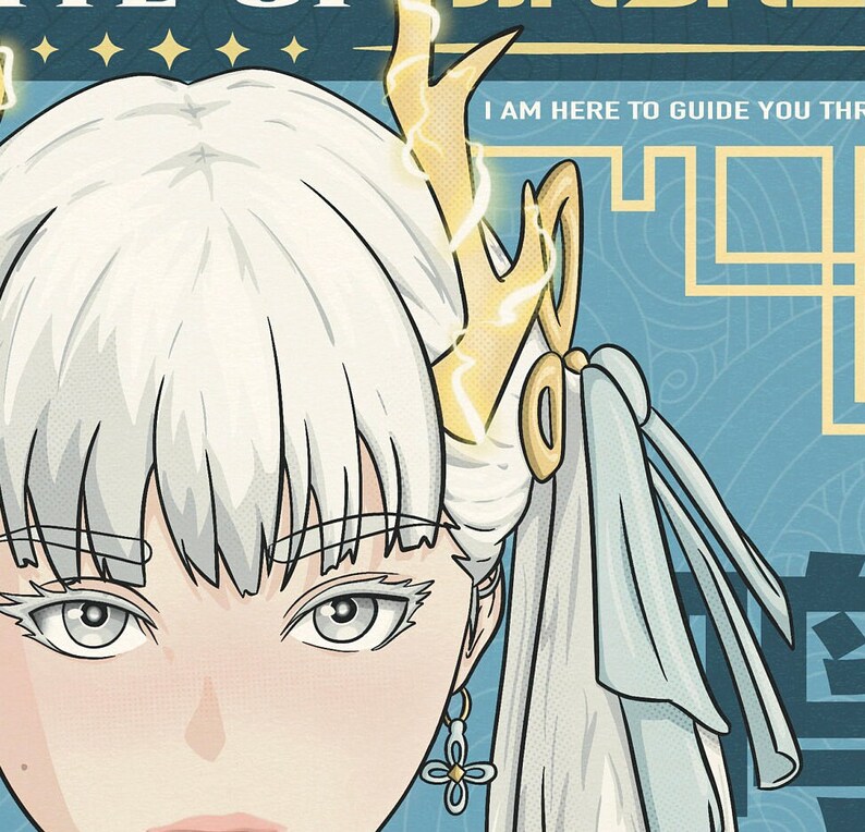 Wuthering Waves - Jinhsi "anime Pop Art" Poster - Etsy