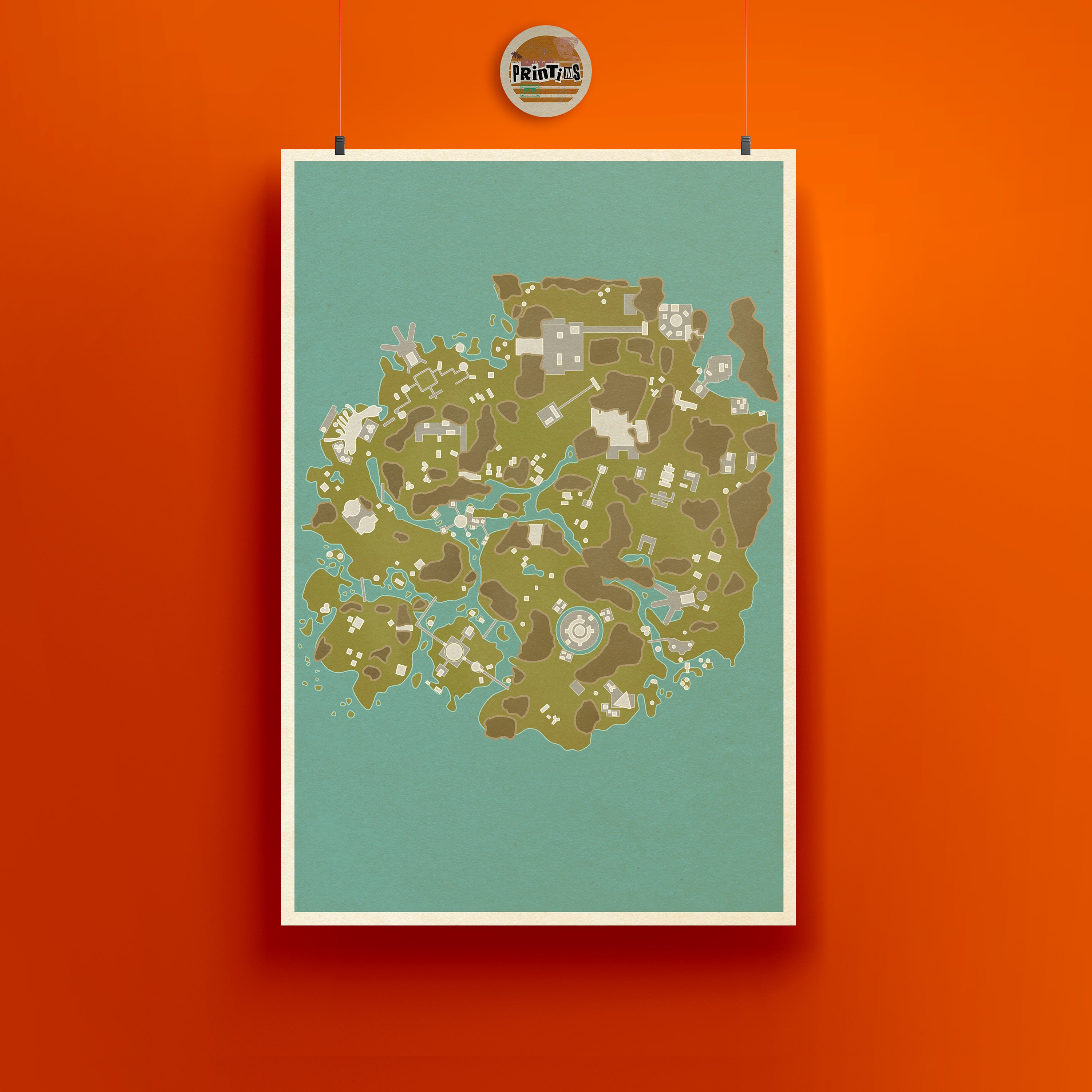 Apex Legends - Map Posters | Kings Canyon, Worlds Edge, Olympus, Storm ...