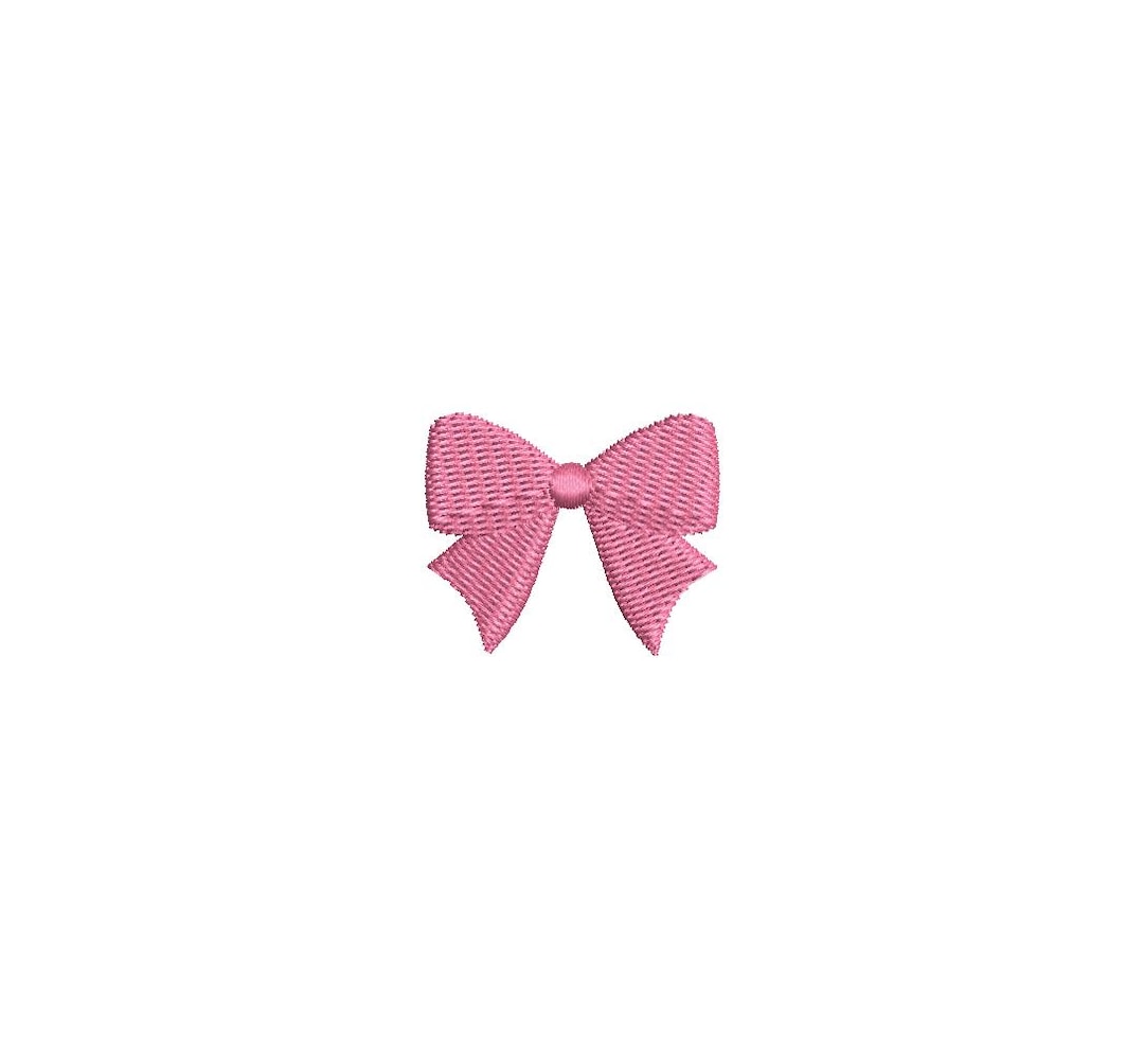 Big Bow 7 Sizes PES DST JEF ++ Machine Embroidery Design Instant ...