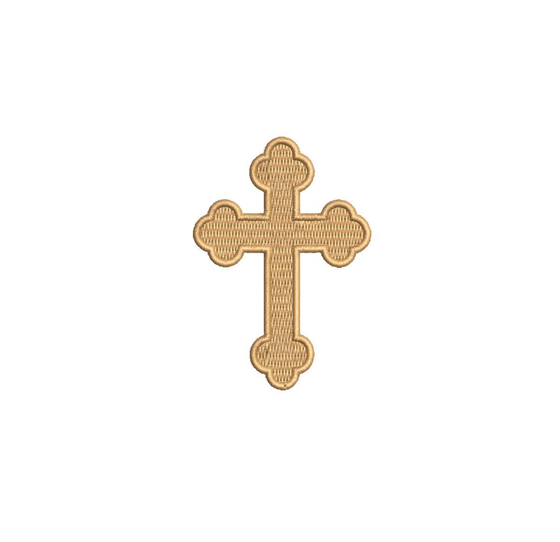 Christian Cross PES DST JEF ++ Machine Embroidery Design, 7 Sizes ...