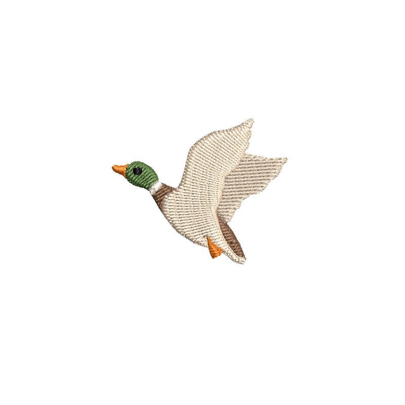 Mallard Embroidery Design - Etsy