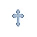 Christian Cross PES DST JEF ++ Machine Embroidery Design, 7 Sizes ...