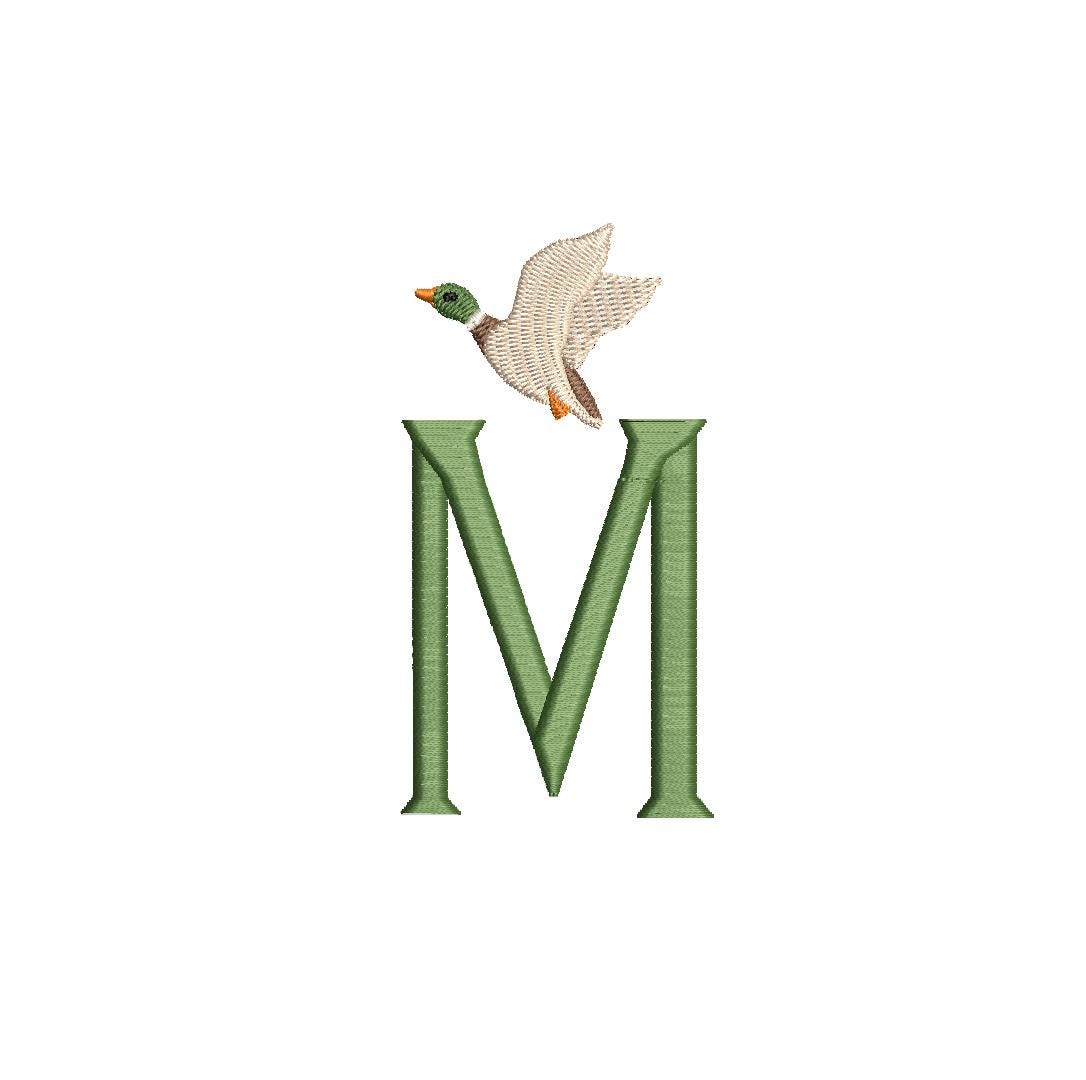 Mini Flying Mallard Duck (single) PES DST JEF ++ Machine Embroidery ...