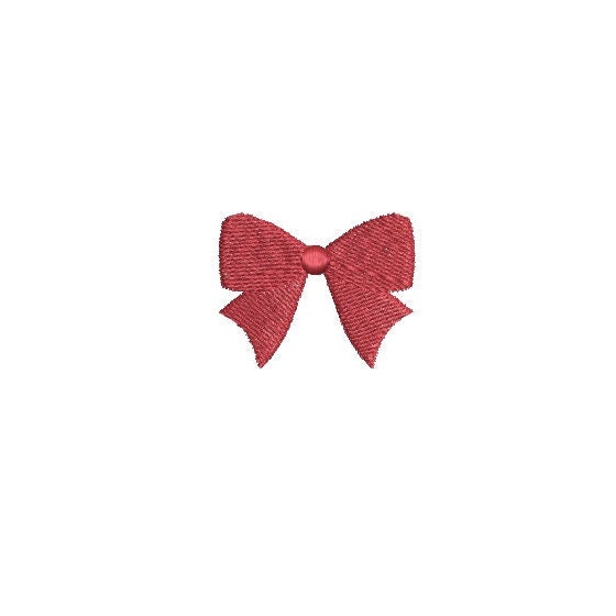 Big Bow 7 Sizes PES DST JEF ++ Machine Embroidery Design Instant ...
