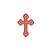 Christian Cross PES DST JEF ++ Machine Embroidery Design, 7 Sizes ...