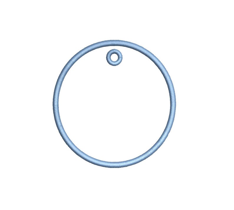 Satin Circle Applique Bundle PES DST JEF ++ Machine Embroidery Design ...