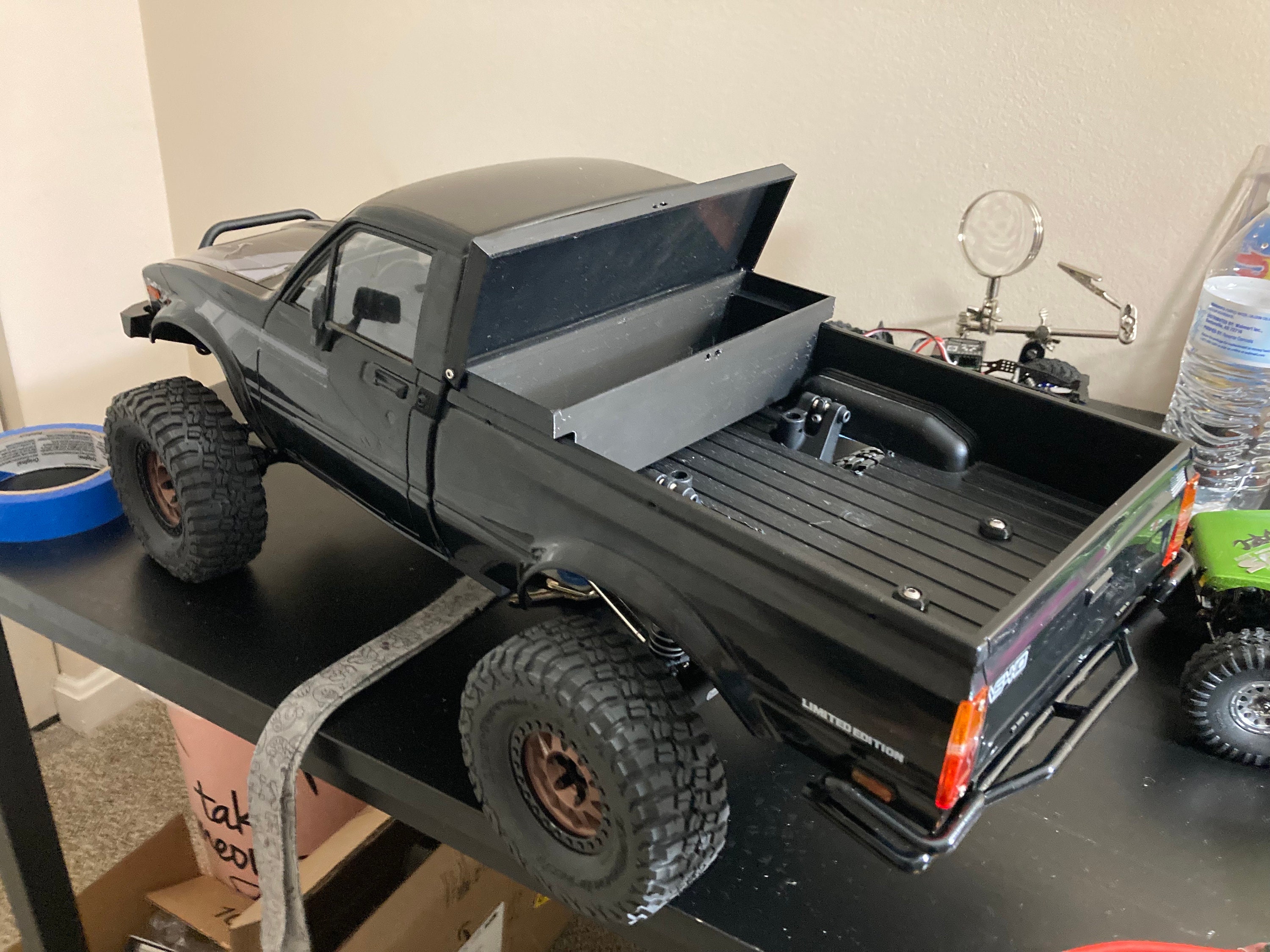 RC Truck Bed Battery Box for RC4WD TF2 Xtracab or Custom Size - Etsy