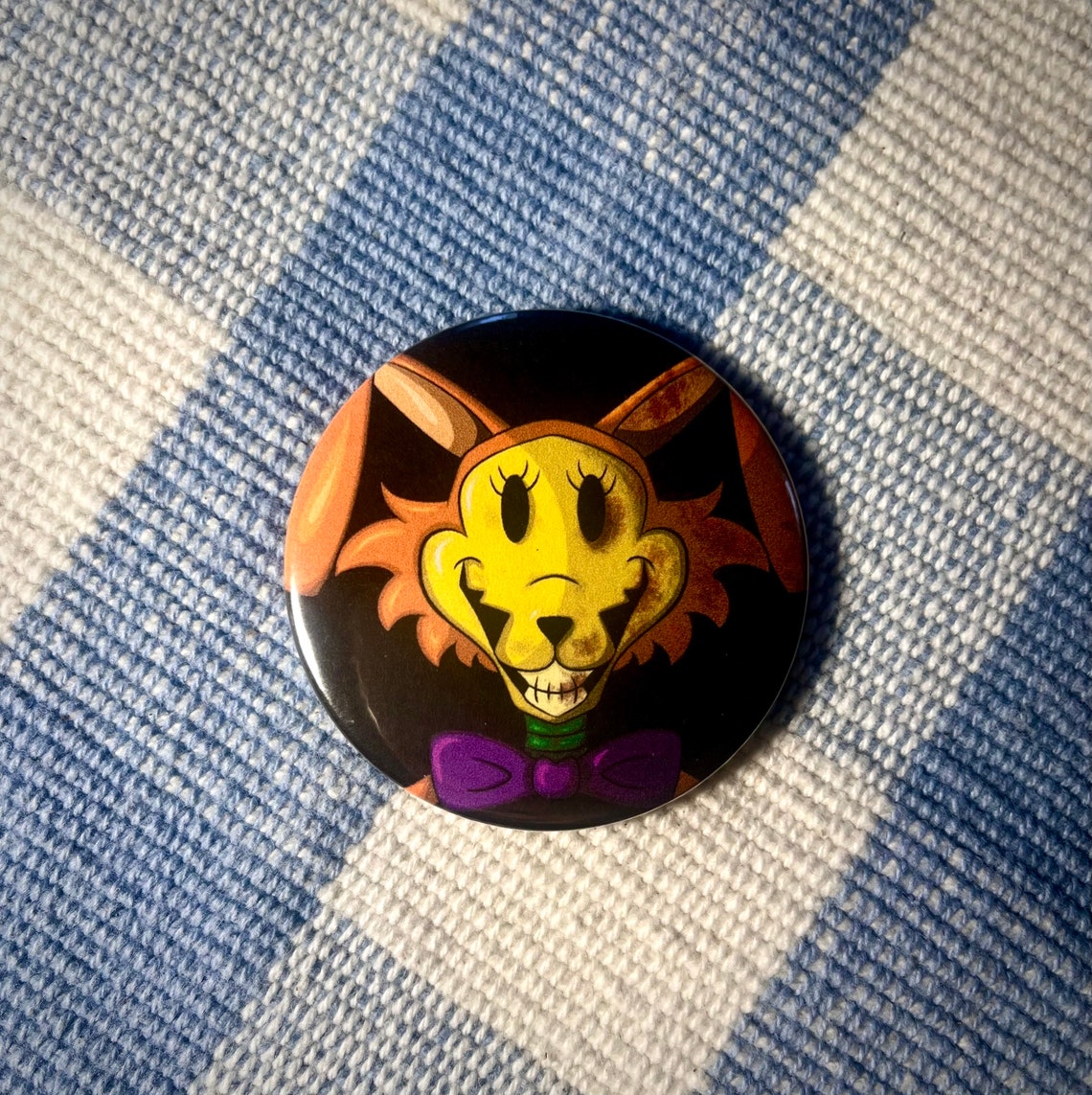 Pumpkin Rabbit the Walten Files Pin-back Button - Etsy