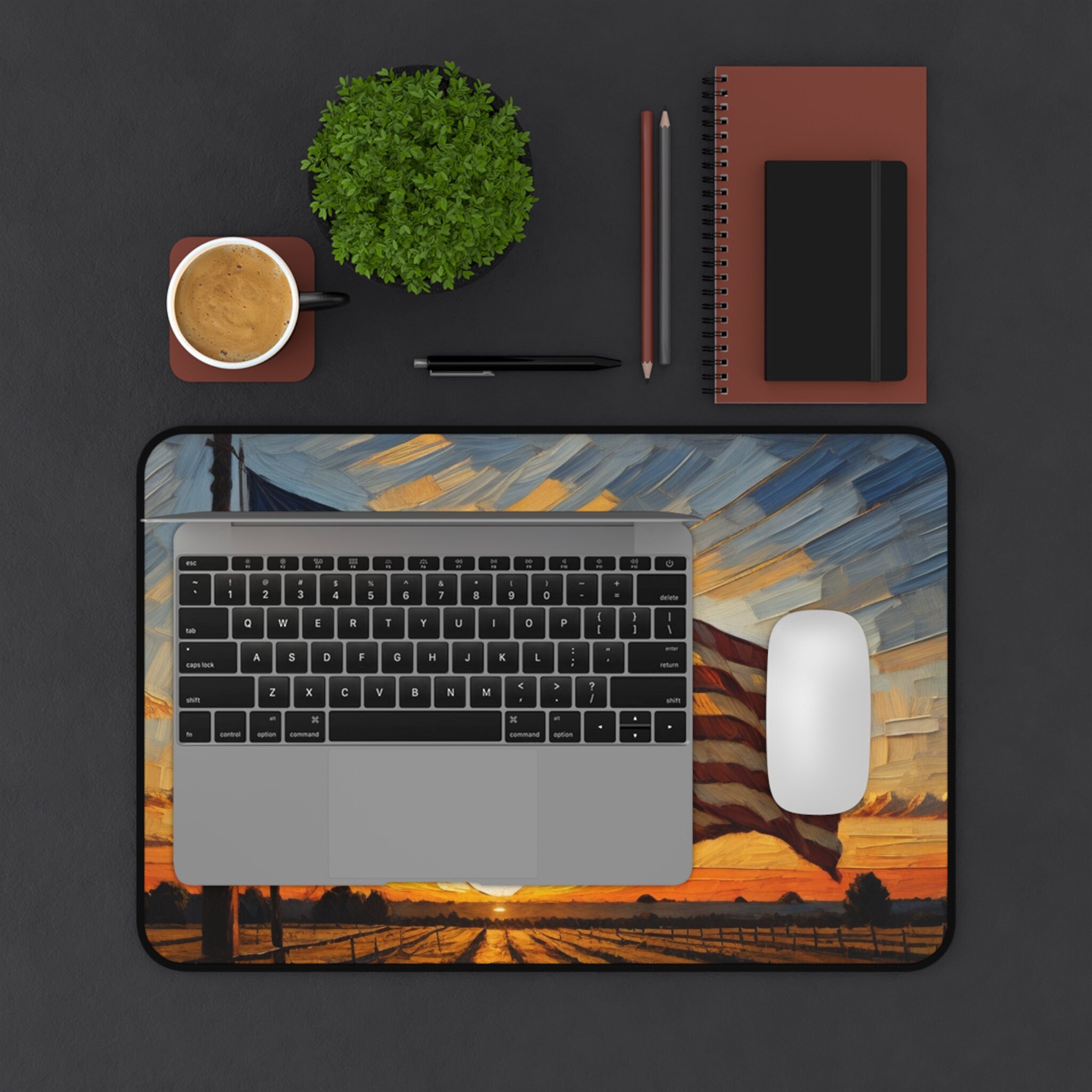 Custom American Flag Desk Mat - Etsy