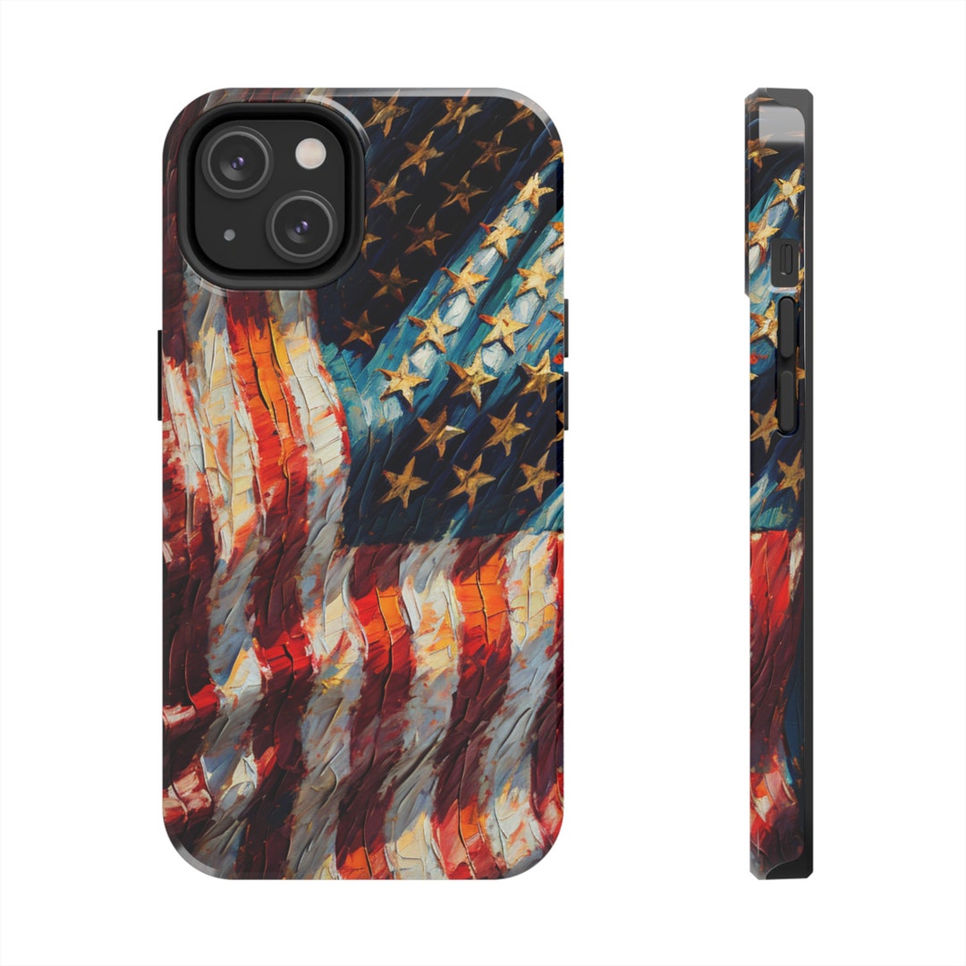 American Flag Tough Phone Cases - Etsy