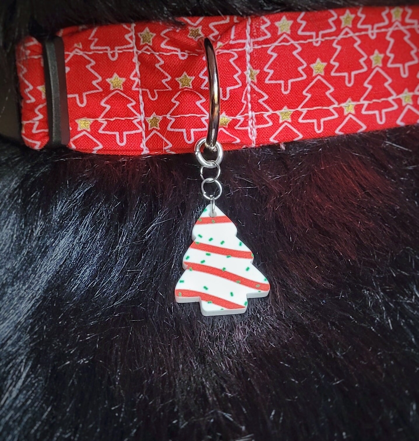 Christmas Tree Cake Fursuit Charm Collar - Etsy