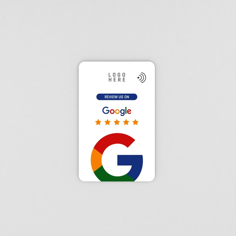 Custom Business Card,custom NFC Review Cards, Made With Your Business ...