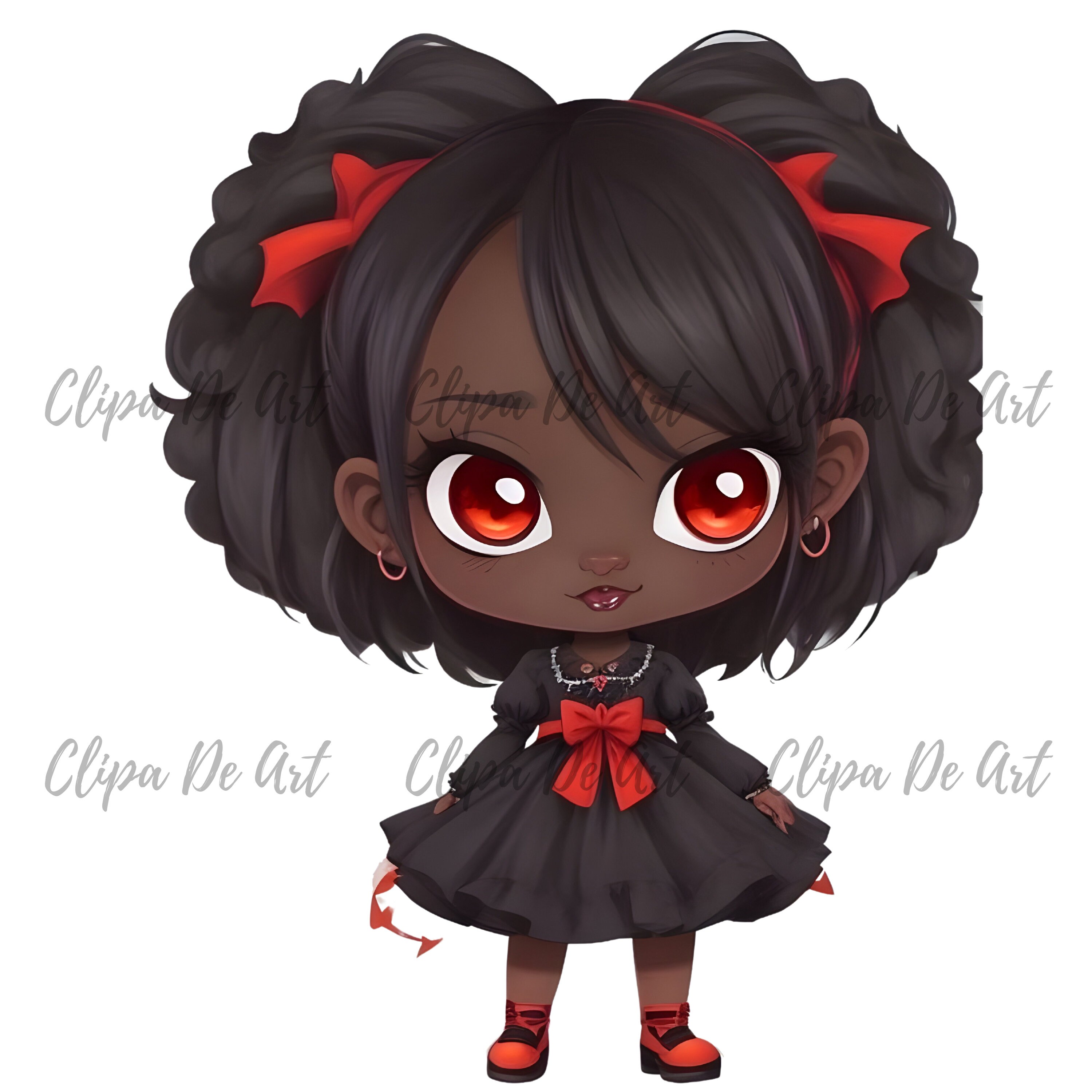 Zombies and Vampires Clip Art Black Girls - Etsy