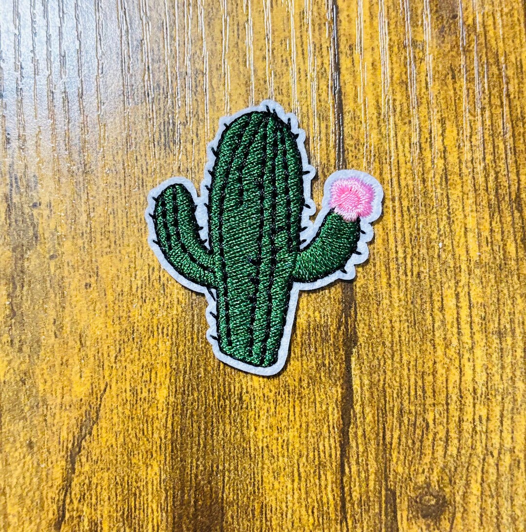 Cactus Patch, Iron On, DIY Patch, Craft Applique Clothing, Jacket, Jeans, Backpack Patch - Etsy