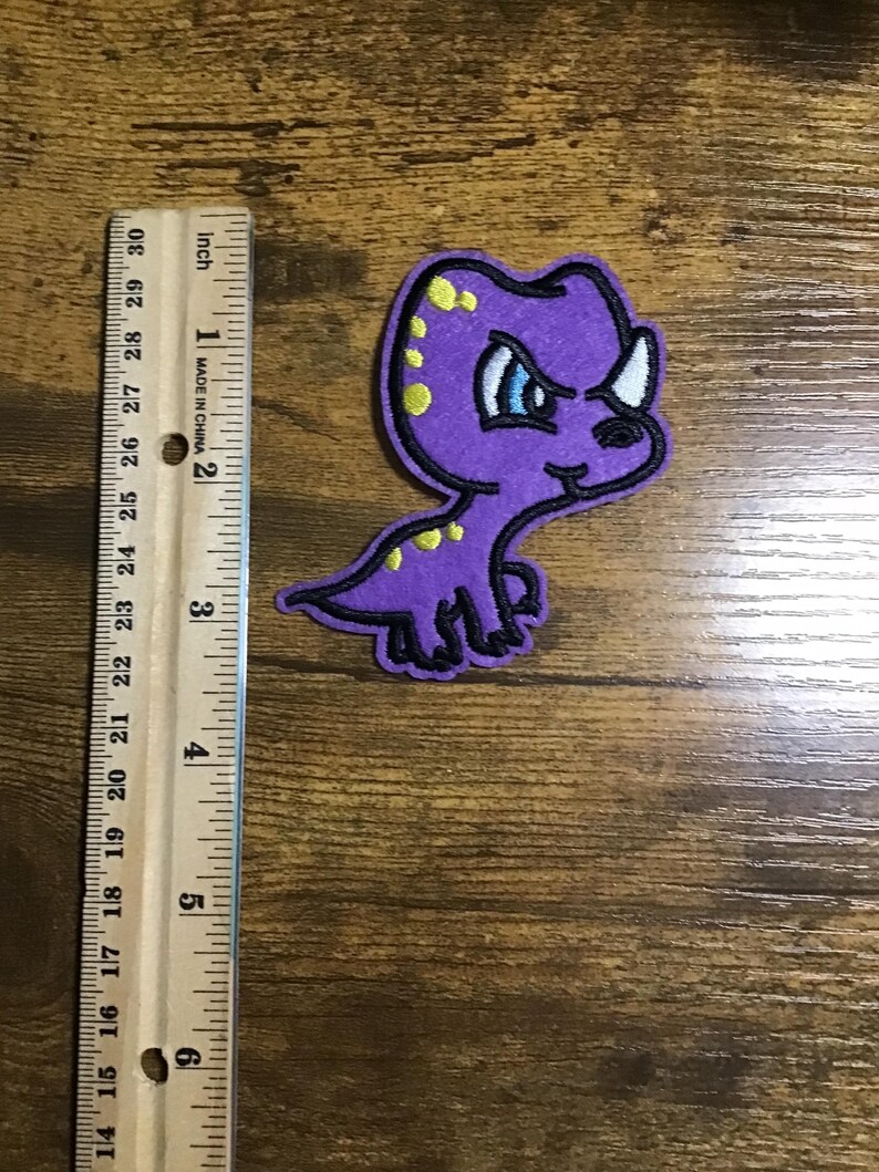 Dinosaur Patch, Iron On, DIY Patch, Craft Applique Clothing, Jacket, Jeans, Backpack Patch - Etsy