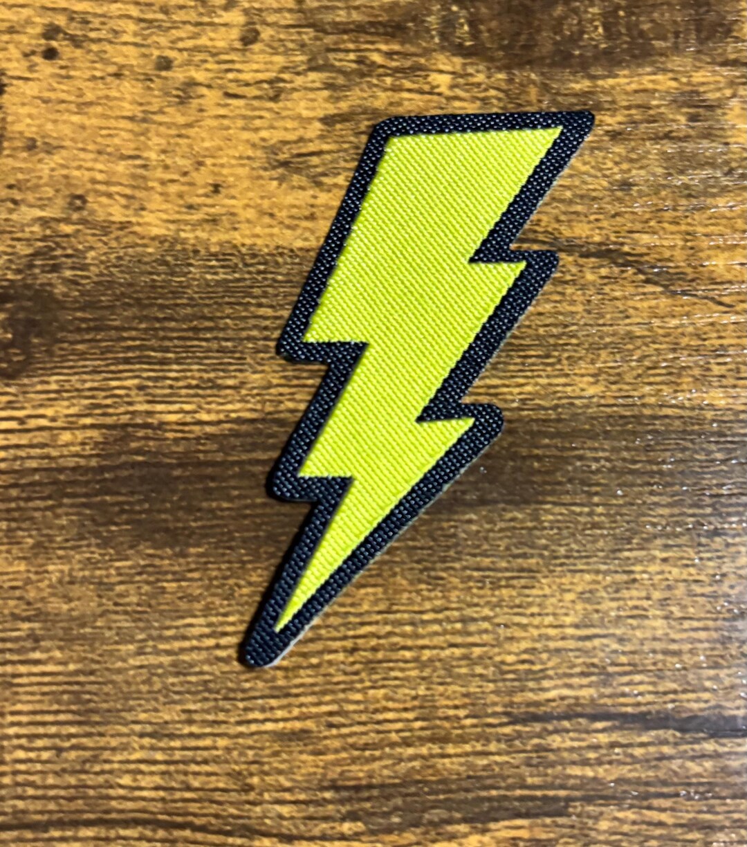 Lightning Bolt Patch, Iron On, DIY Patch, Craft Applique Clothing ...