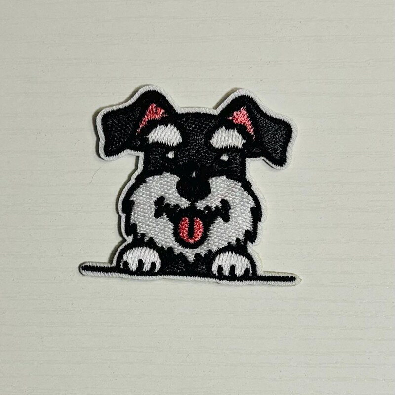 Schnauzer Patch - Etsy