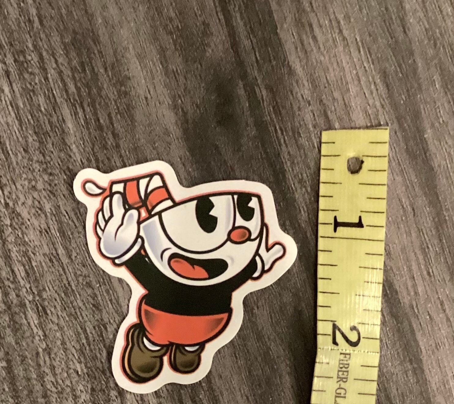 50 Pack of Cuphead Themed Stickers - Etsy